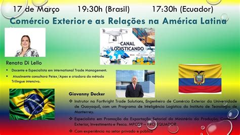 Comércio Exterior E As Relações Na América Latina Youtube