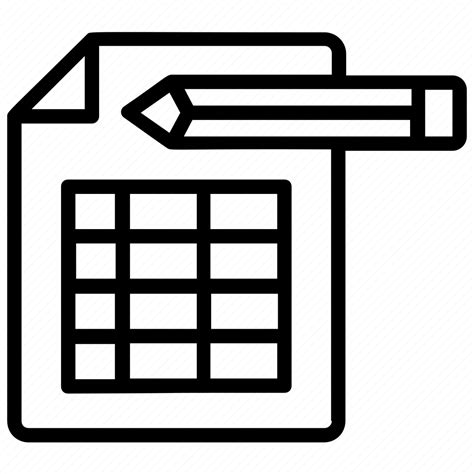 E Document Ms Excel Spreadsheet Worksheet Xls Icon Download On Iconfinder