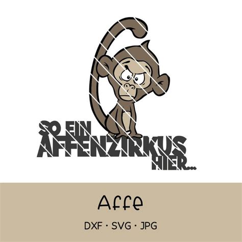 Plotterdatei Affe Oma Plott Affe Vault Boy Novelty Sign Character
