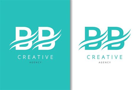 Bb Letter Logo Design With Background And Creative Company Logo Modern