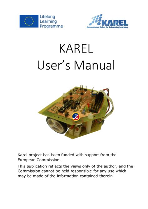 pdf karel user s manual