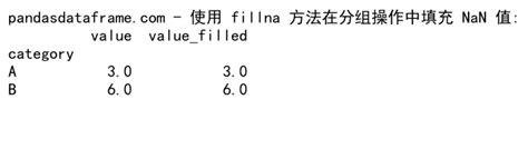 pandas groupby 操作：如何处理包含 nan 值的数据分组 极客教程