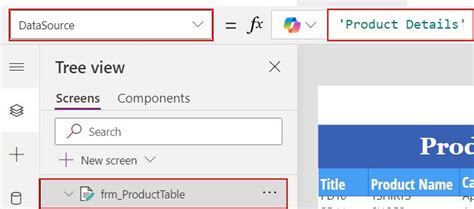 How To Use Data Table Control In Power Apps Enjoy SharePoint