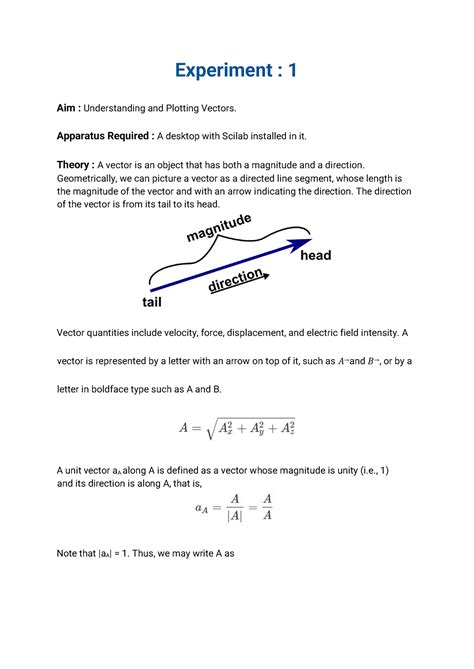 EMT NEW Final PDF Emt All Practical Experiment Aim Understanding And Plotting Vectors