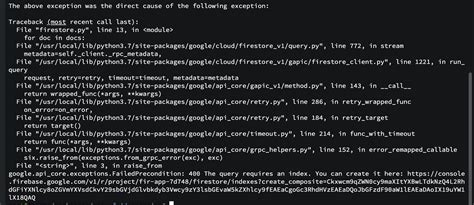 Python Firestore Orderby And Where Conflict Stack Overflow