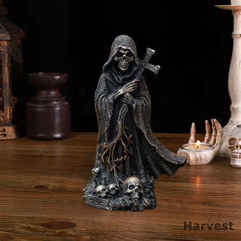 Статуи ведьм и скелетов на Хэллоуин украшение внутреннего двора и рабочего стола купить на Ozon