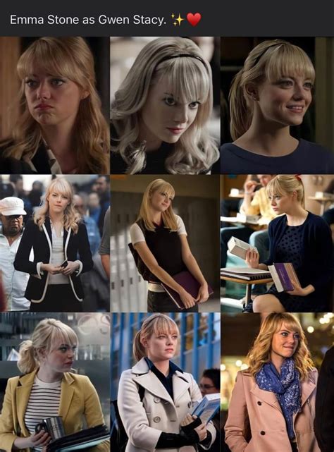 Emma Stone As Gwen Stacy Artofit