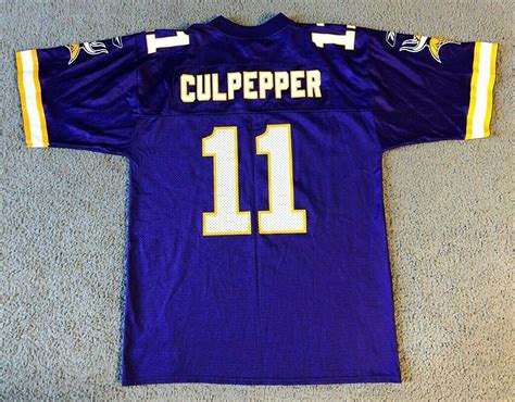 Reebok Minnesota Vikings Daunte Culpepper Nfl Jersey Size Medium