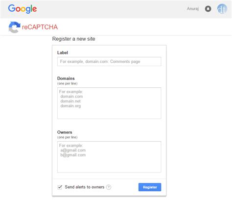 Anuraj How To Implement ReCaptcha For ASP NET 5