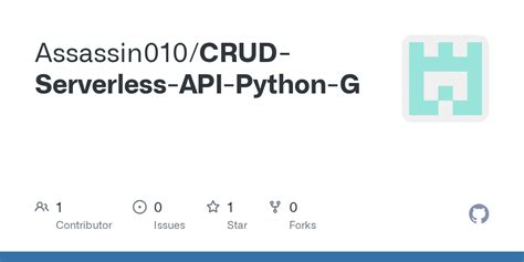 Github Assassin010crud Serverless Api Python G · Github