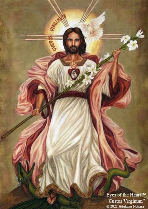 St Joseph Guardian Of Virgins Beautiful Powerful Original Catholic