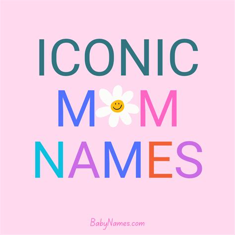 Iconic Mom Names