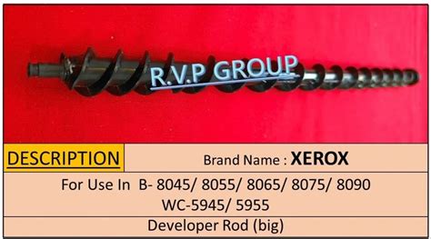 Xerox B8045 8055 Wc 5945 5955 Drum Spiral Roll Small At ₹ 550 Piece Xerox Paper Guide