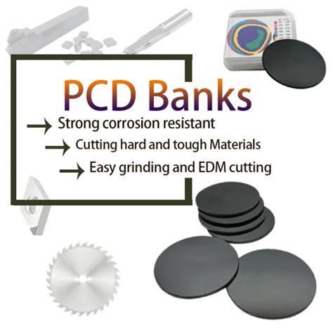 Pcd Cutting Tips Disc Pcd Die Blank Pcd Tool Blanks For Making Diamond