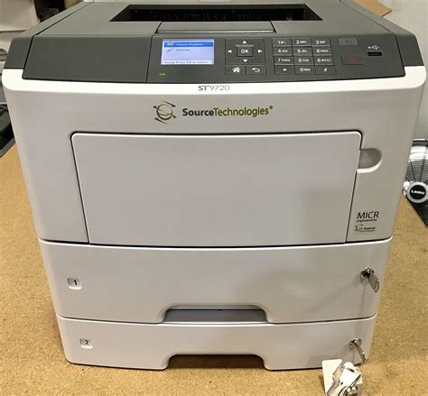 Source Technologies Standard Micr St9720 Printer Base Model 50 Ppm 800 Mhz 256