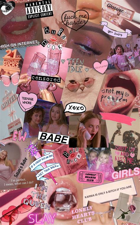 Aesthetic S Mean Girls Aesthetic Glitch Wallpaper Cool Wallpaper Aesthetic Pastel