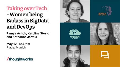 Meetup Data Devops Bigdata Inspiration Network Womenintech Women In Big Data Nrw