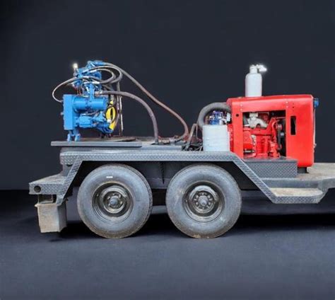 Peck O Matic Mobile Bucking Unit Model 63 With Backup Tool In Conroe