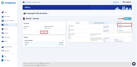 How To Reactivate An Offer Assistance And Documentation Proabono