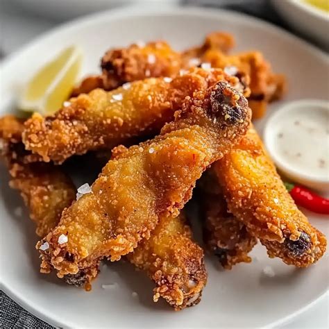 Spicy Fried Chicken Neck Bites Irresistible Crunchy Delight