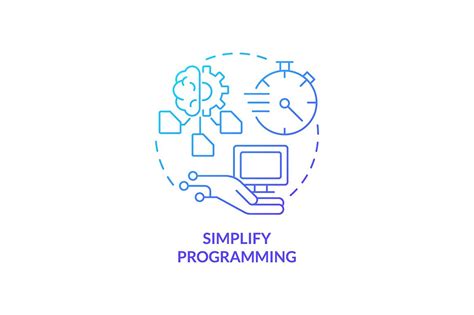 Simplify Programming Svg Icon Outline Icons ~ Creative Market