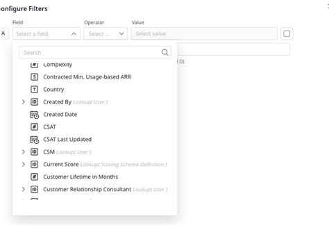 Make Filtering Ui And Ux Consistent Across All Features Gainsight Community