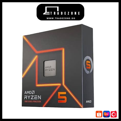 Tradezone Ryzen 5 7600x Cpu Processor Export Set No Warranty