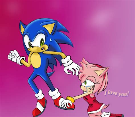 Amy Loves Sonic By Shidowthehedgehog On Deviantart