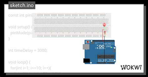 24 Perulangan For Wokwi Esp32 Stm32 Arduino Simulator