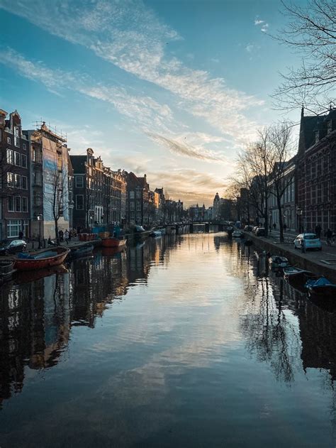 Amsterdam Canals Wallpapers 4k Hd Backgrounds On Wallpaperbat