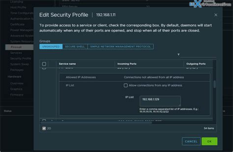 VCP DCV On VSphere X Objective Configure ESXi Firewall ESX Virtualization
