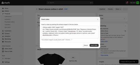 how to add videos to shopify product pages 4 methods