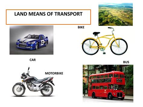 Means Of Transport Ppt