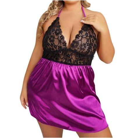 Ensemble De Lingerie Sexy Grande Taille Femmes Sexy Lingerie Dentelle