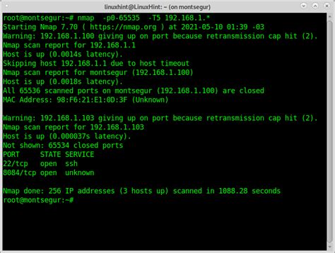 Nmap Port Scan
