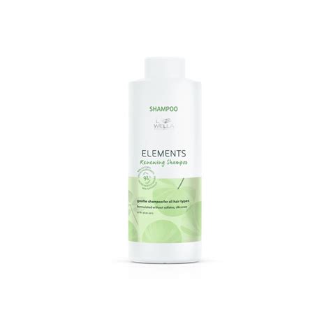 Shampoo 1 Litro Elements Renewing Shampoo Wella Sacolão