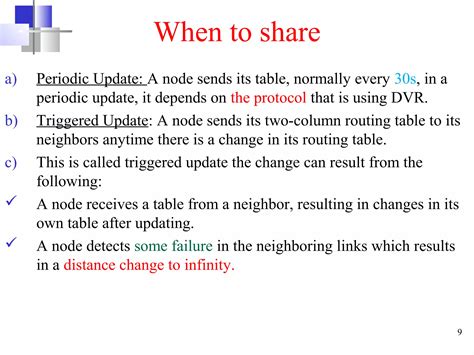 Distance Vector Routing PPT