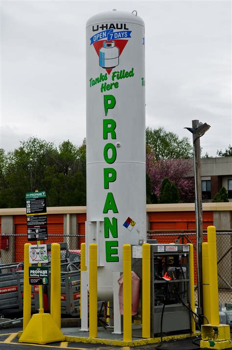 U Haul Propane Refilling Station Vertical Tank Joseph Schneid