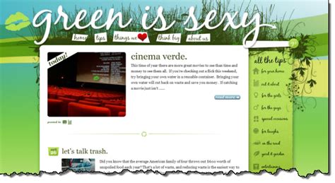 Green Is Sexy Website Bnpositives Blog