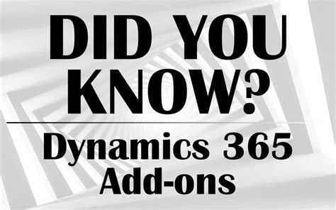 Add Ons For Easy Crm Automation In Microsoft Dynamics 365 Crm