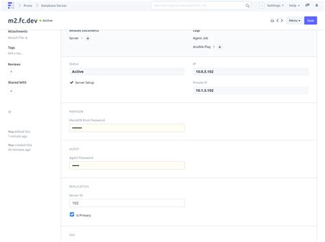 Database Failover Server