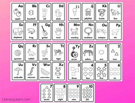 Printable Phonetic Alphabet Flashcards Literacy Learn