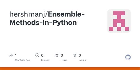 Github Hershmanjensemble Methods In Python