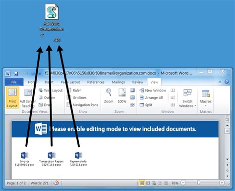 Malspam With Password Protected Word Documents