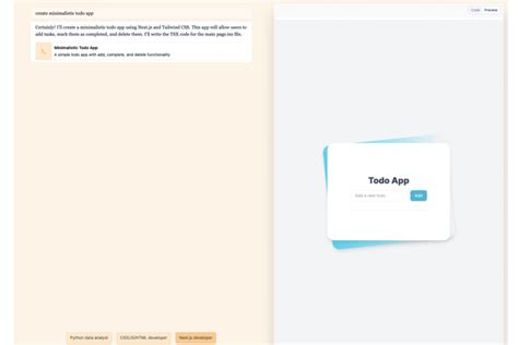 Ai Artifacts App An Open Source Version Of Anthropic Artifacts That Can Analyze Python Code