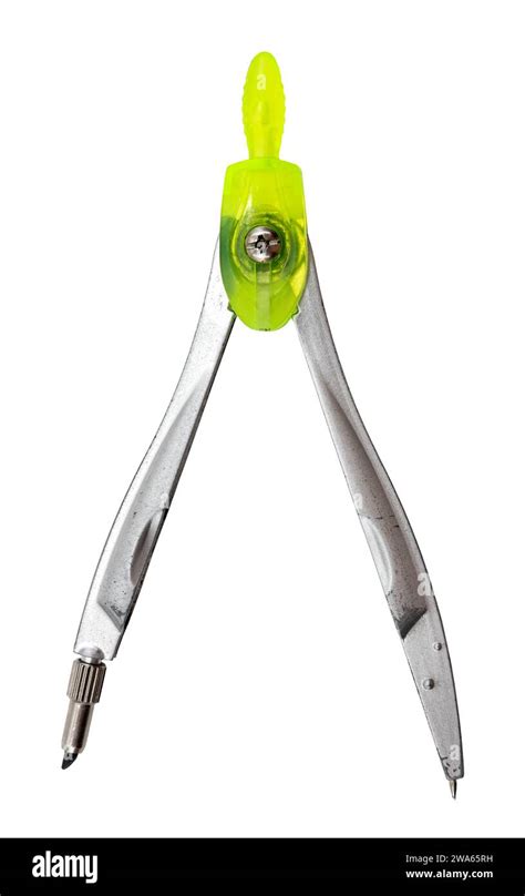 Compasses For Drawing On A White Background School Compasses Isolate