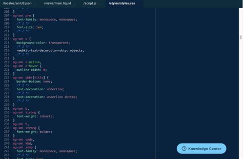 Edit Code With The Advanced Editor