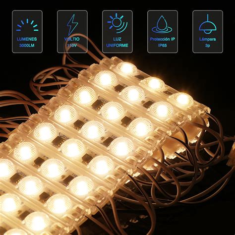 Modulo Led 110v Blanco Calido 3368 Ge Led 110vbc Interleds Pv