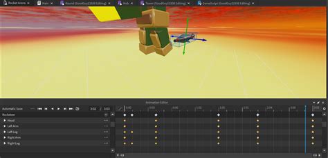 Motor6d Objects Not Appearing In Animation Editor Art Design Support Developer Forum Roblox