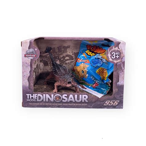 Игрален комплект Chippo Dino Eggs Small Set 956100 Комплект включва 1 динозавър 1 яйце 15см